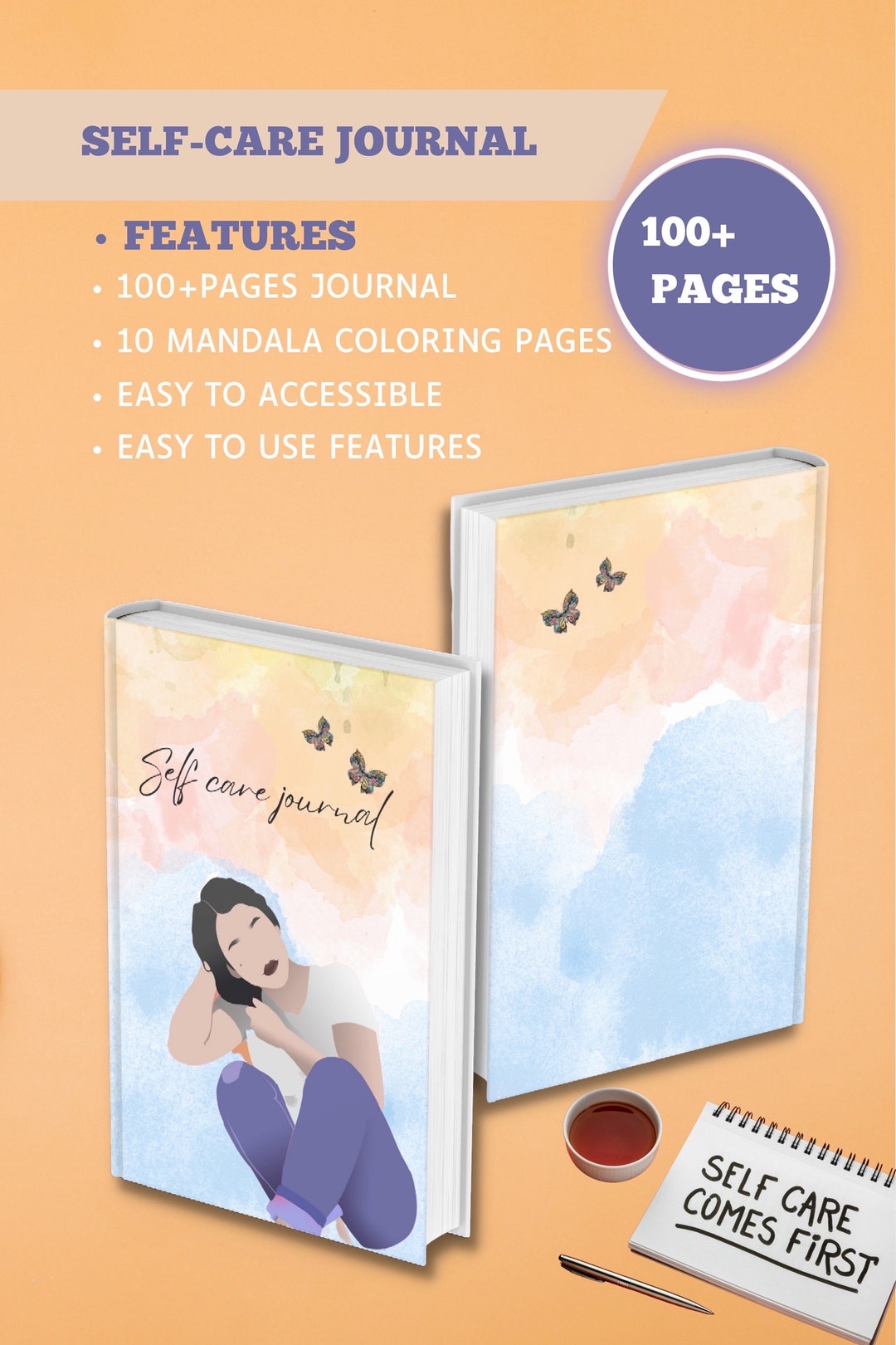 Self Care Journal, Gratitude Journal, Self Love Journal, Selfcare ...