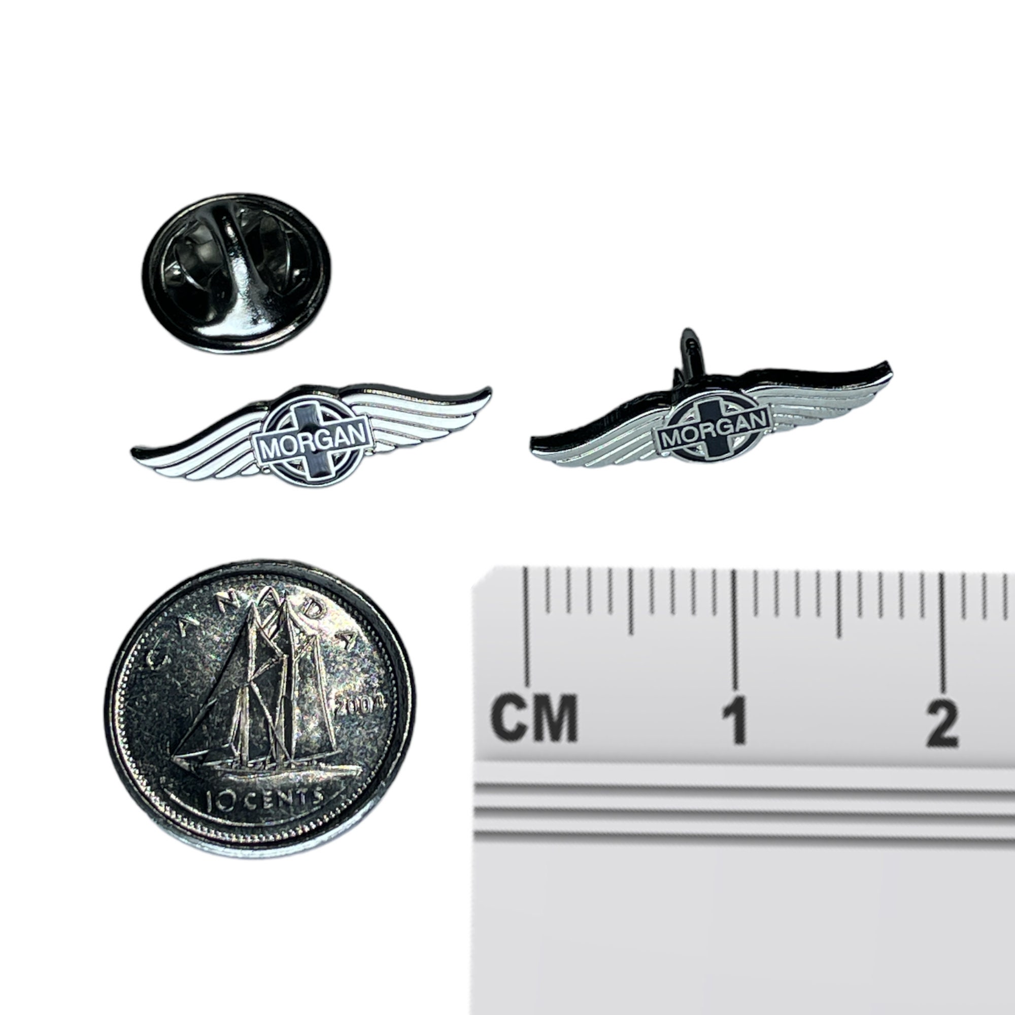 Morgan Lapel Pin Badge, Morgan Plus 8 Pin, Morgan Small Wings Pins ...