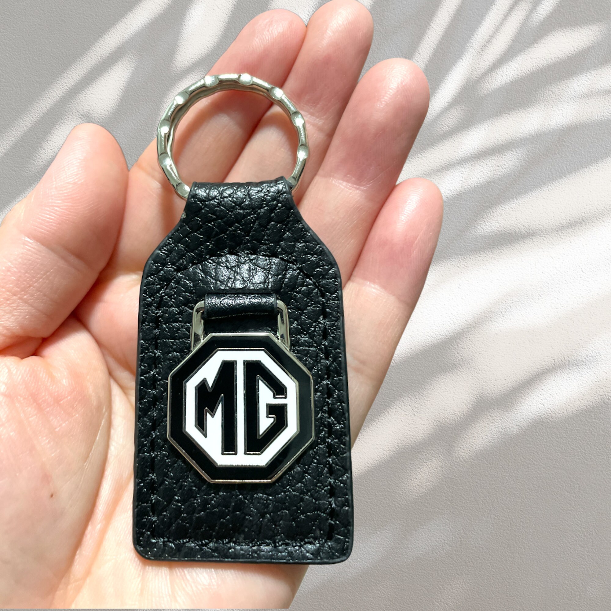 MG Key Ring Mg Blackwhite Keychain Mg Brownyellow Key Fob MG Midget ...