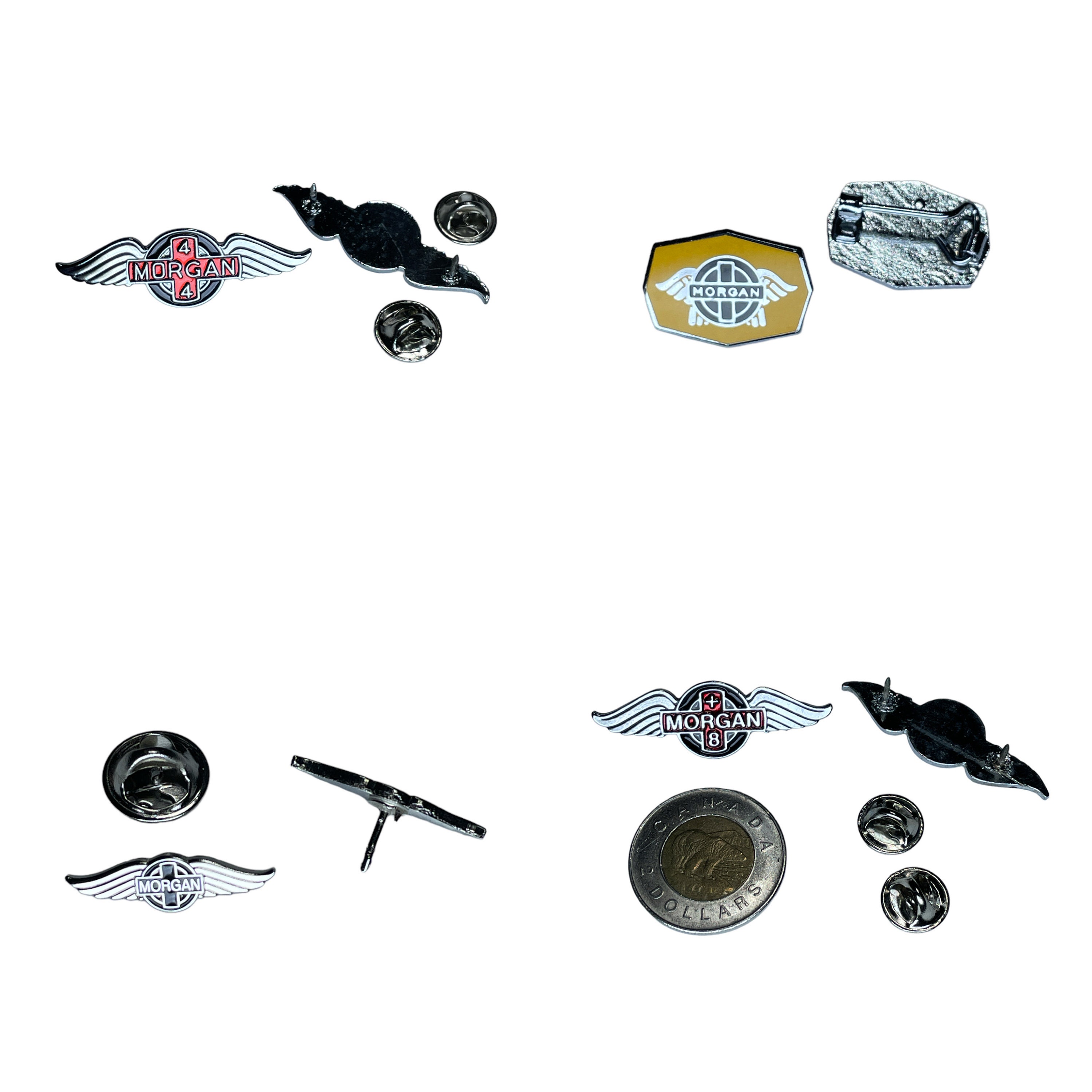 Morgan Lapel Pin Badge, Morgan Plus 8 Pin, Morgan Small Wings Pins ...