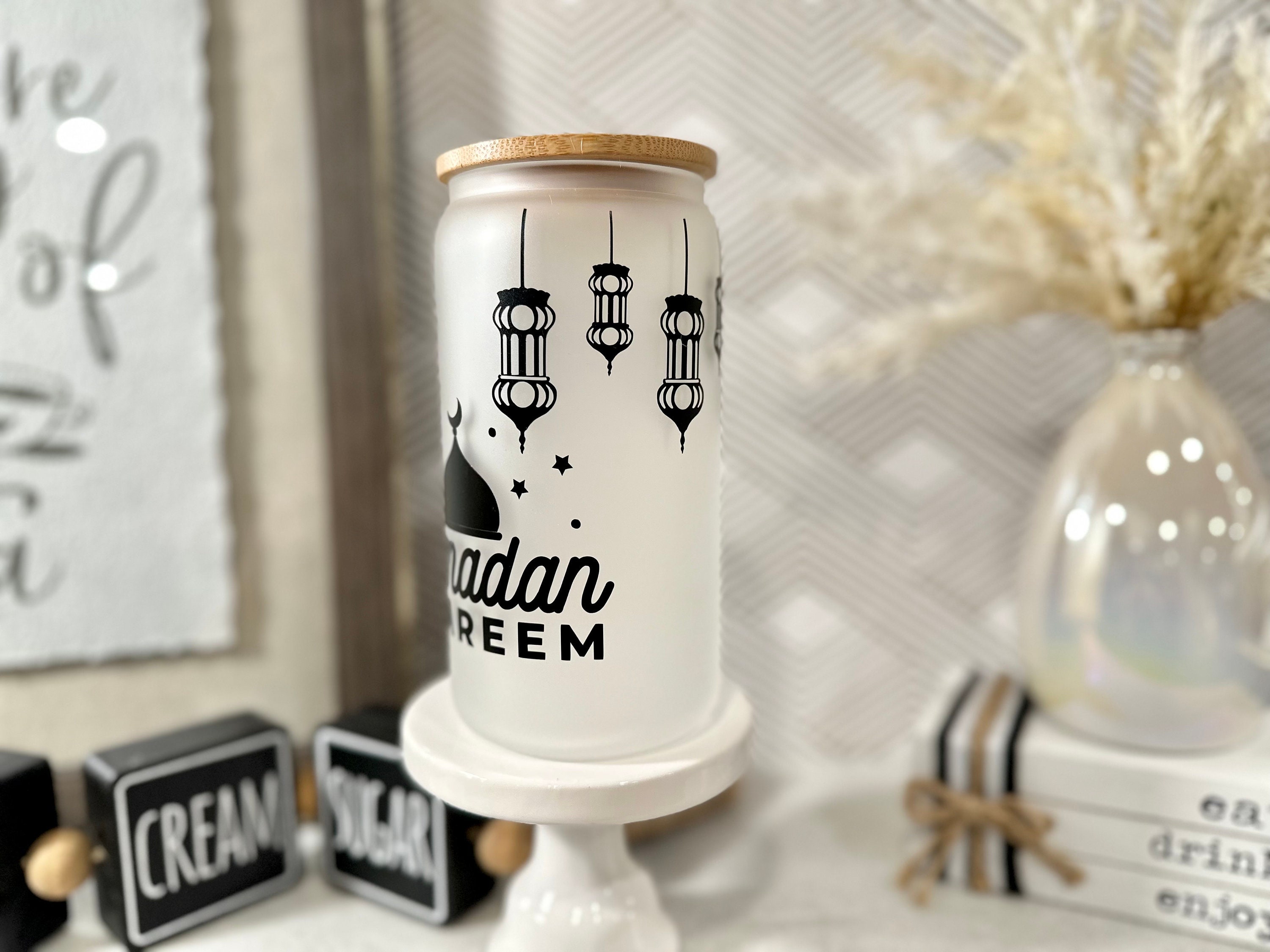 Ramadan Kareem Glass/ Ramadan Gift/ Ramadan Party Favor/ - Etsy