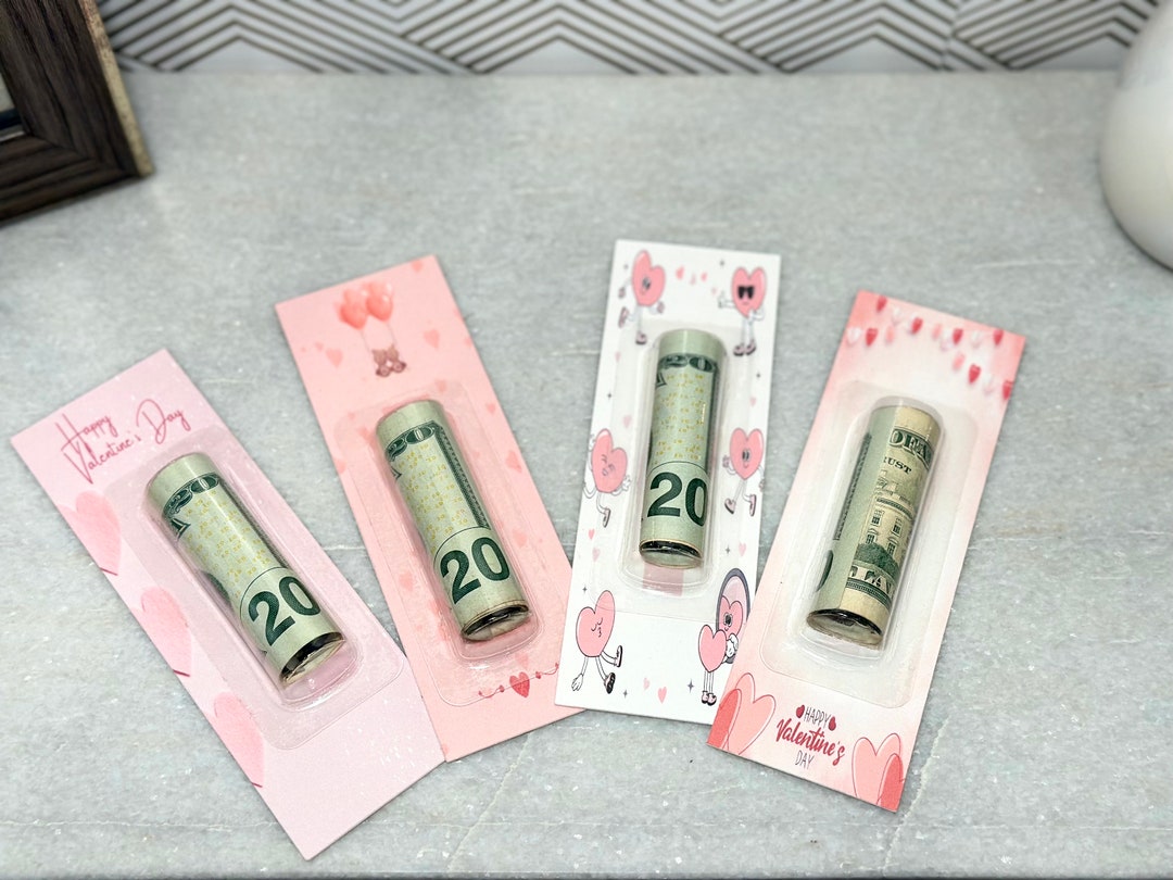 Valentines Day Card Valentines Day Money Card Money Envelope Valentines ...