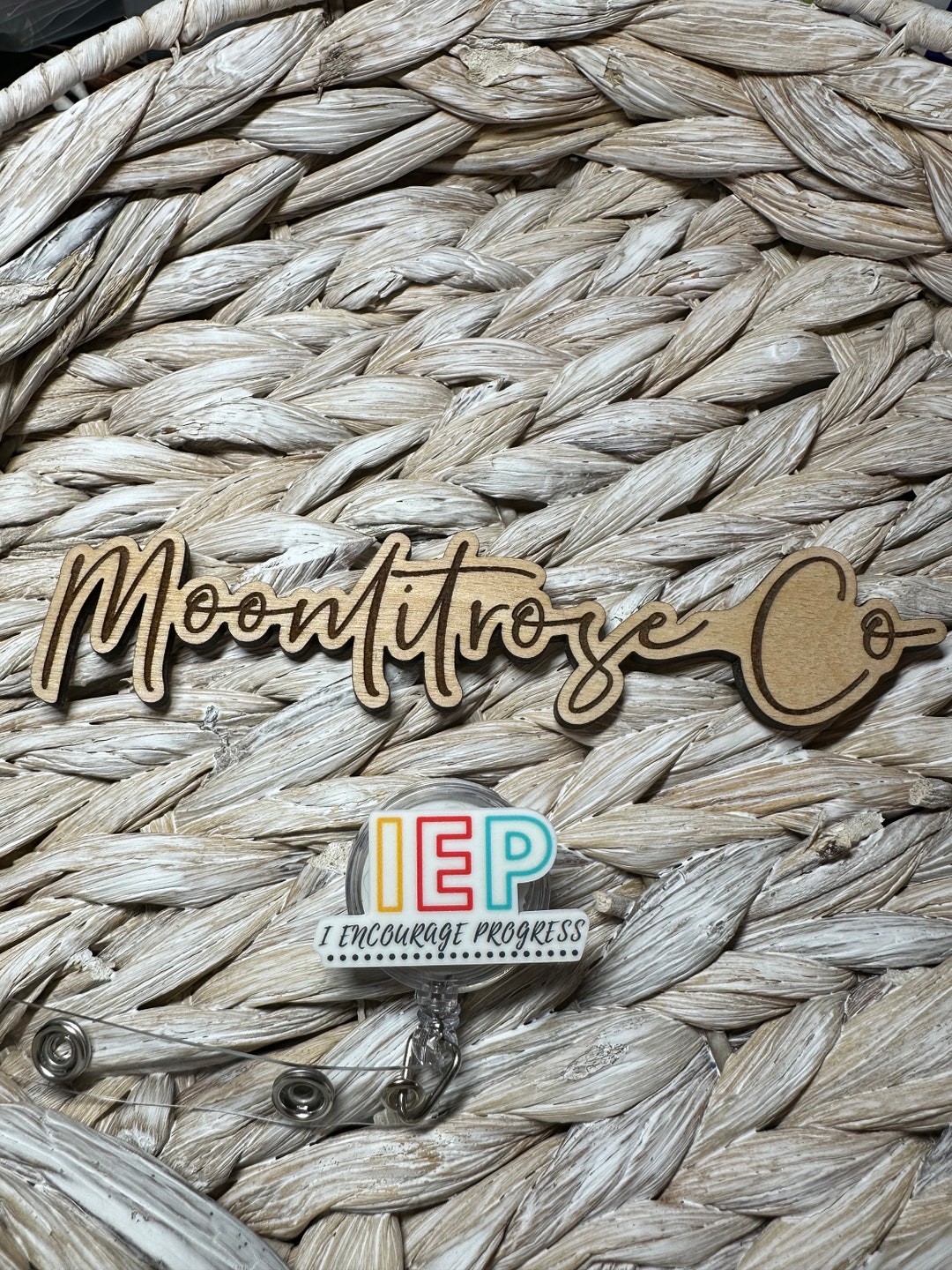 IEP - Badge Reel - Etsy