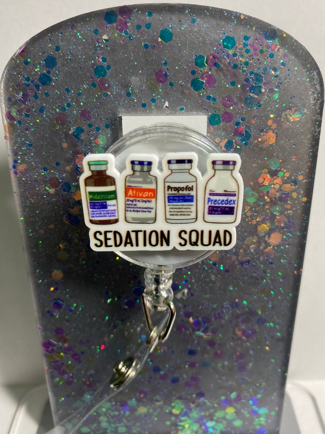 Sedation Squad - Badge Reel - Etsy