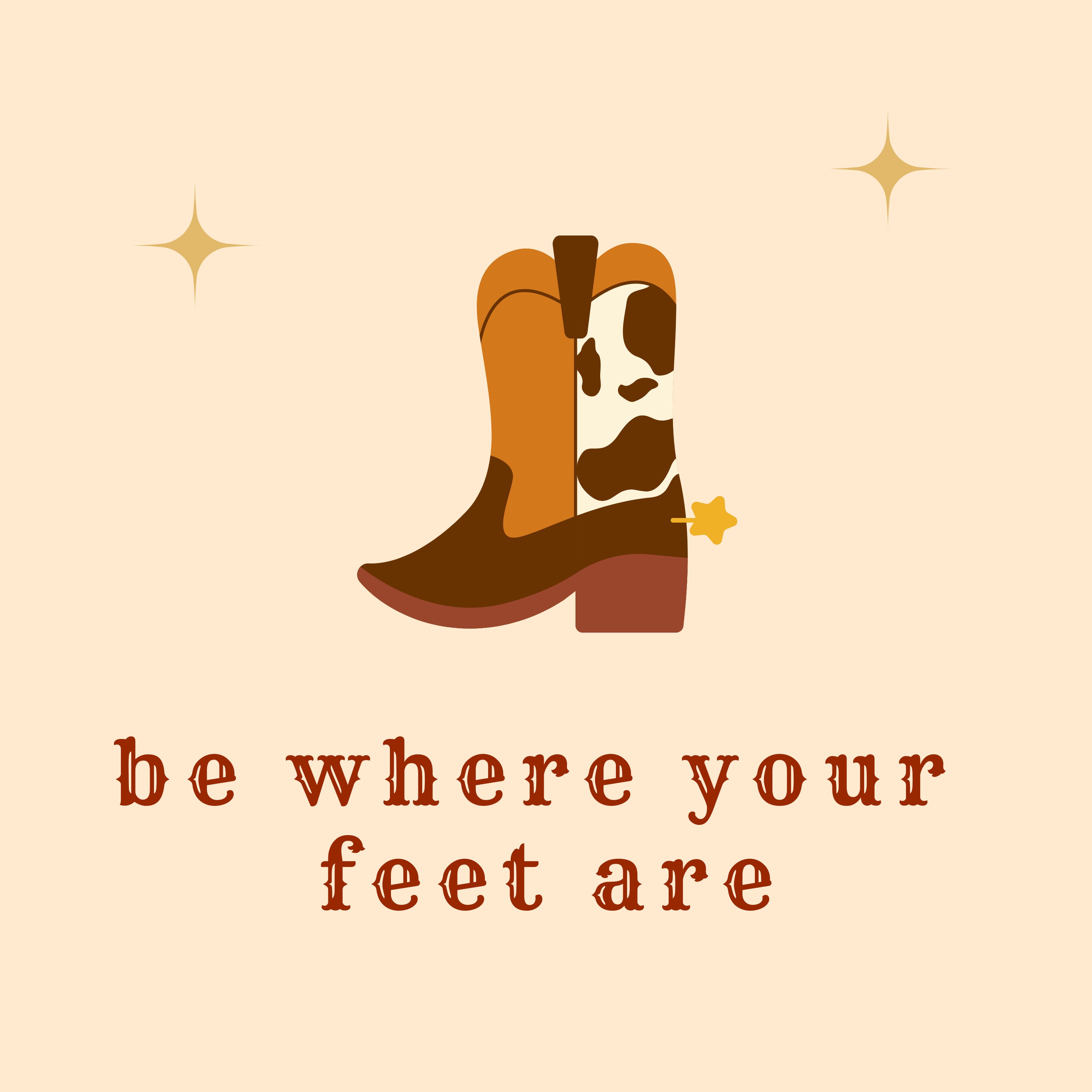 Six Customizable Western Templates for Instagram | Canva Template ...