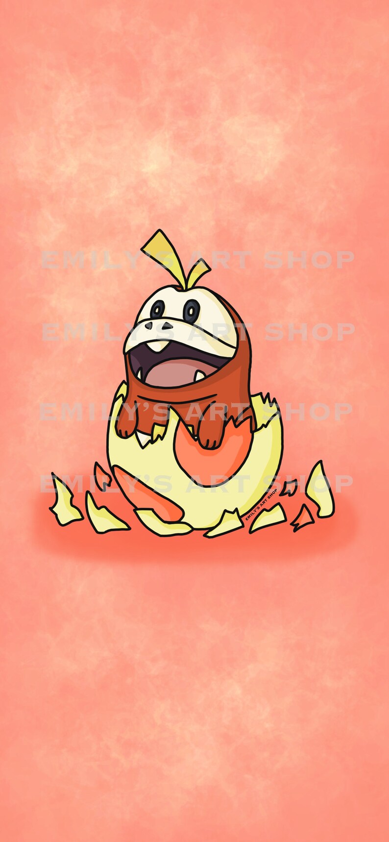 Fuecoco Digital Wallpaper Bundle - Etsy