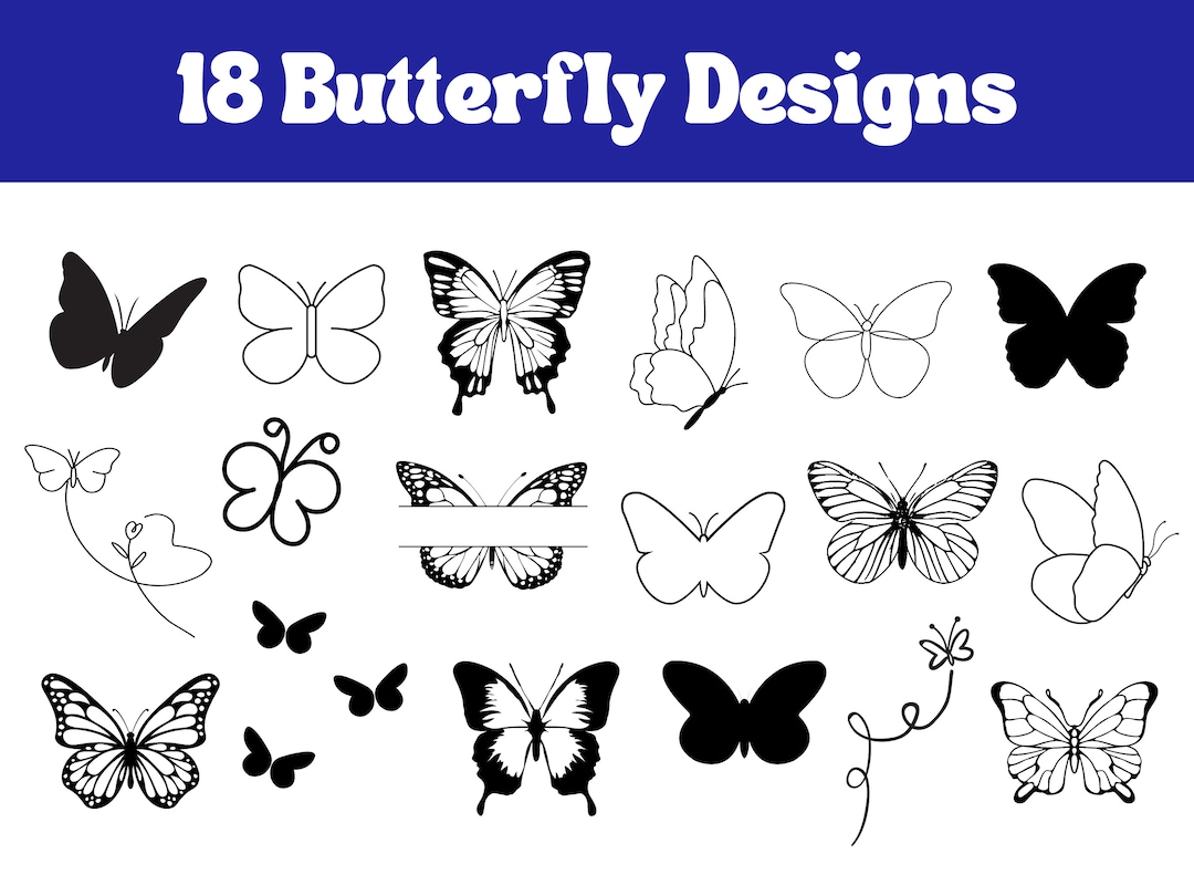 Mariposa Svg Bundle / Mariposa Clipart svg / Mariposa svg / - Etsy México