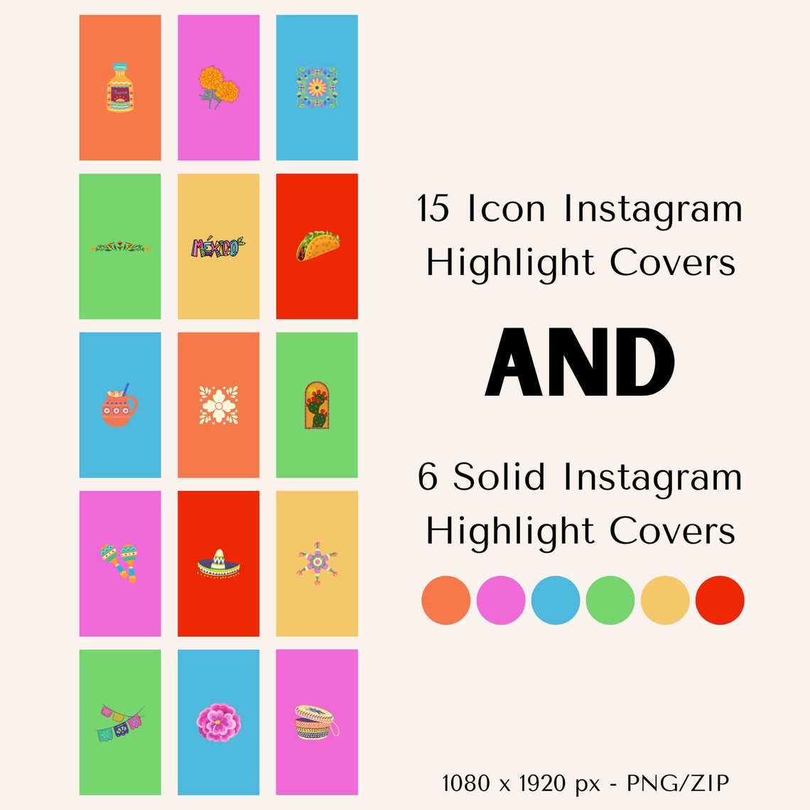 21 Mexican Instagram Highlight Covers Mexican Culture Highlight Covers ...