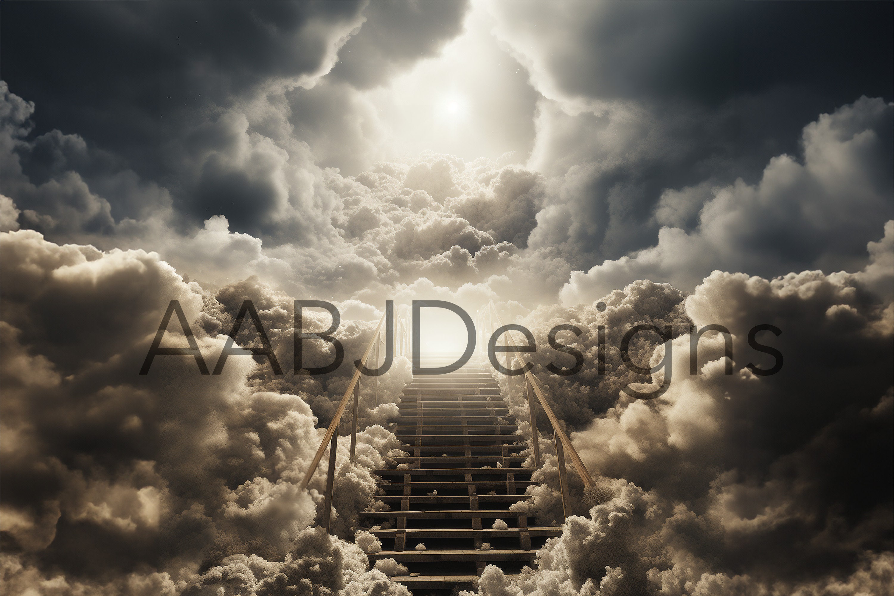 Stairway to Heaven Digital Image Instant Download JPG PNG, Heavenly ...