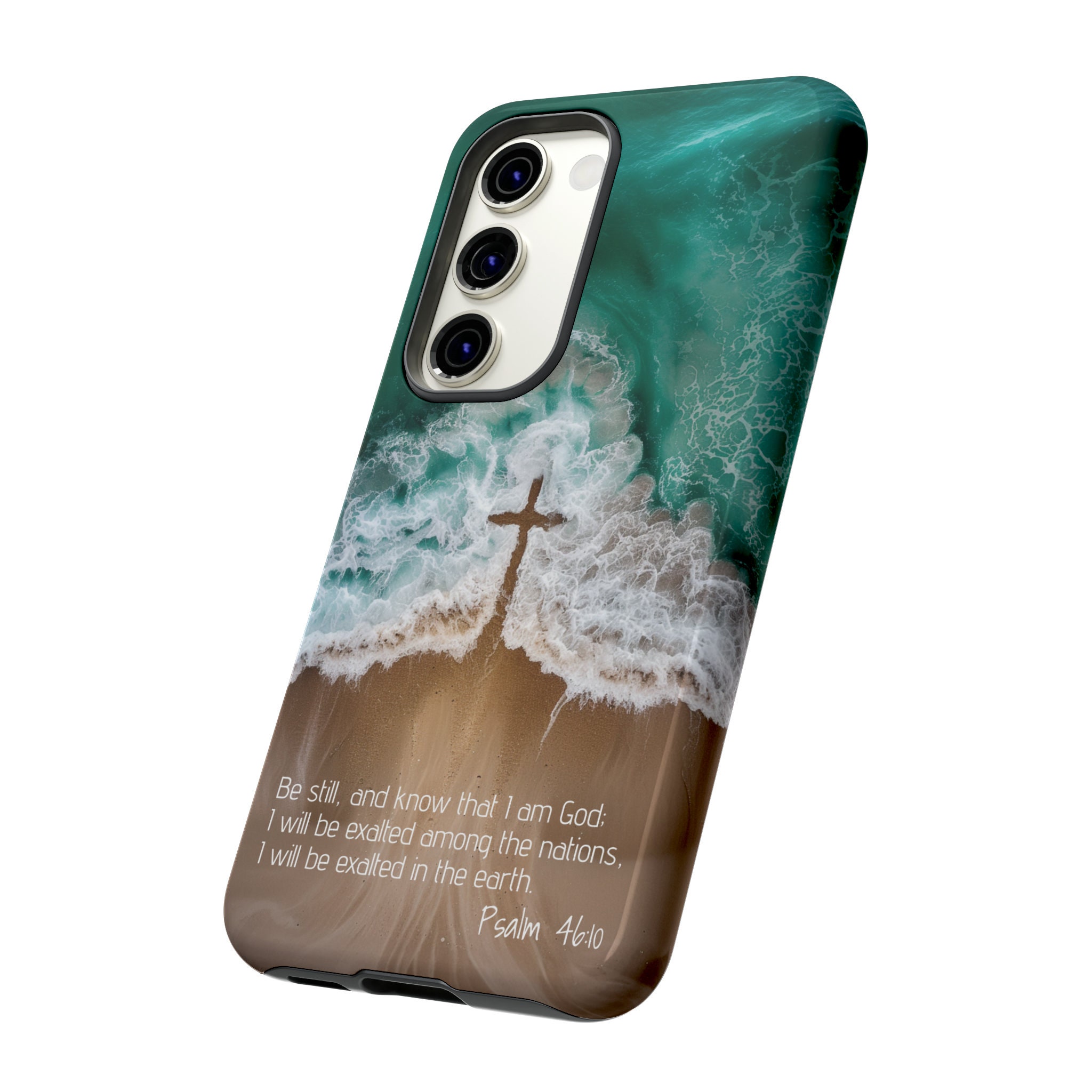 Be Still Psalm 46:10 Bible Verse Tough Phone Case, Scripture Phone Case ...