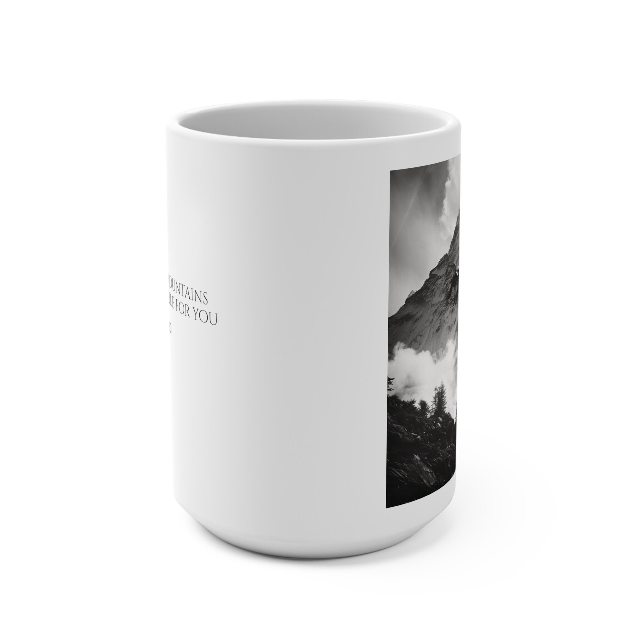 Faith Can Move Mountains Matthew 17:20 Mug, Christian Coffee Mug ...