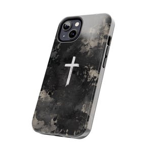 Minimalist Cross Christian iPhone Case, Catholic iPhone Cover, Bible ...