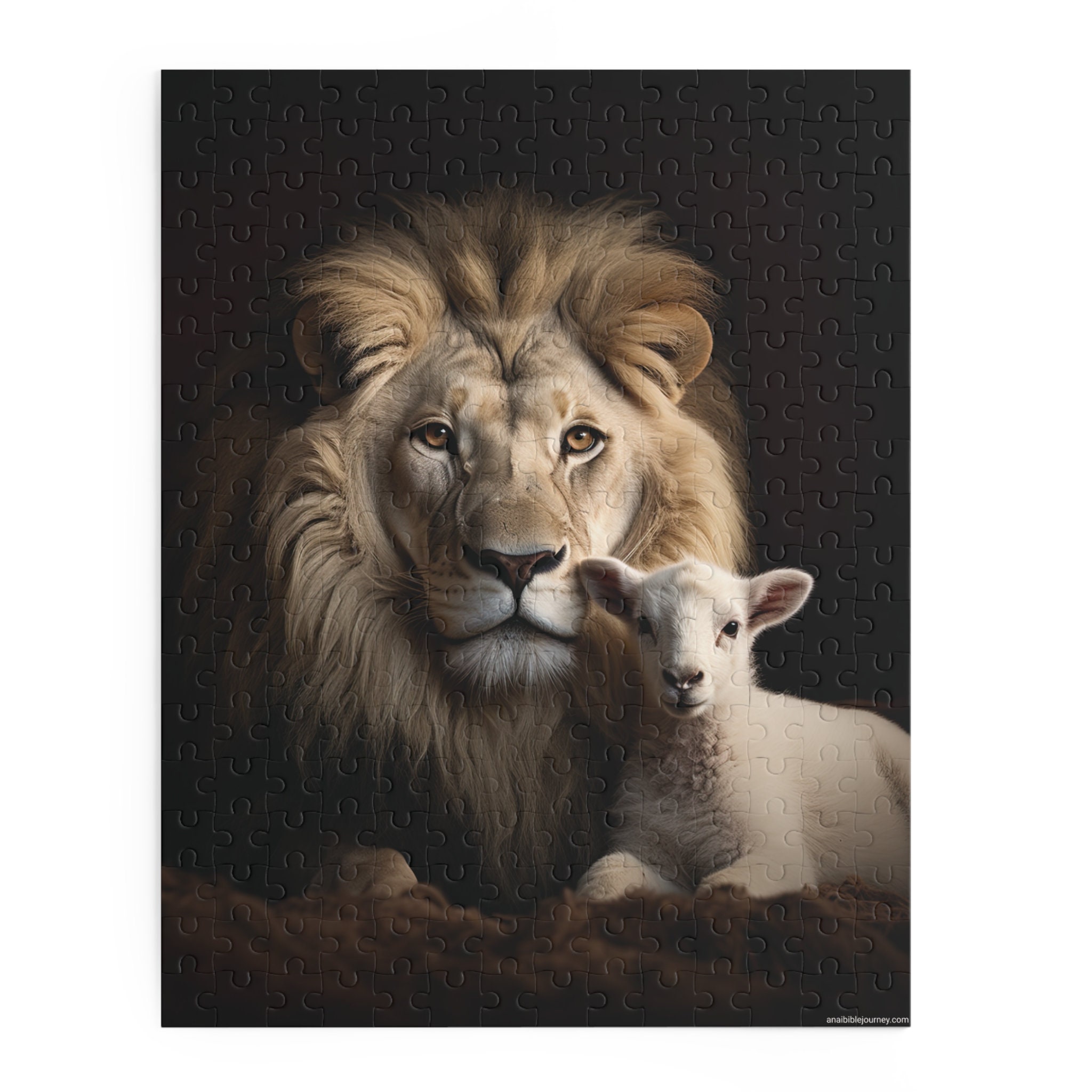 The Lion and the Lamb Christian Jigsaw Puzzle, Faith Jigsaw Puzzle ...