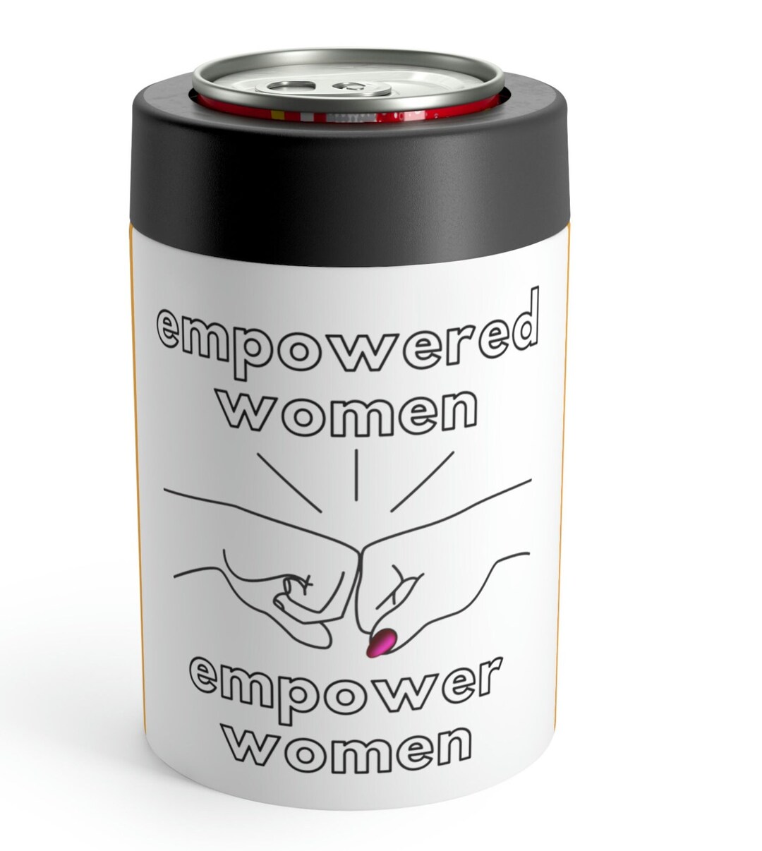 Hard Can Cooler for Drink | Gift for Feminist| Empowered Women Empower ...