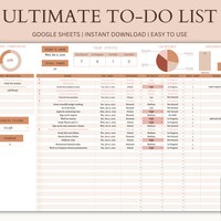 Monthly Budget Spreadsheet, Google Sheets Budget Template Planner ...