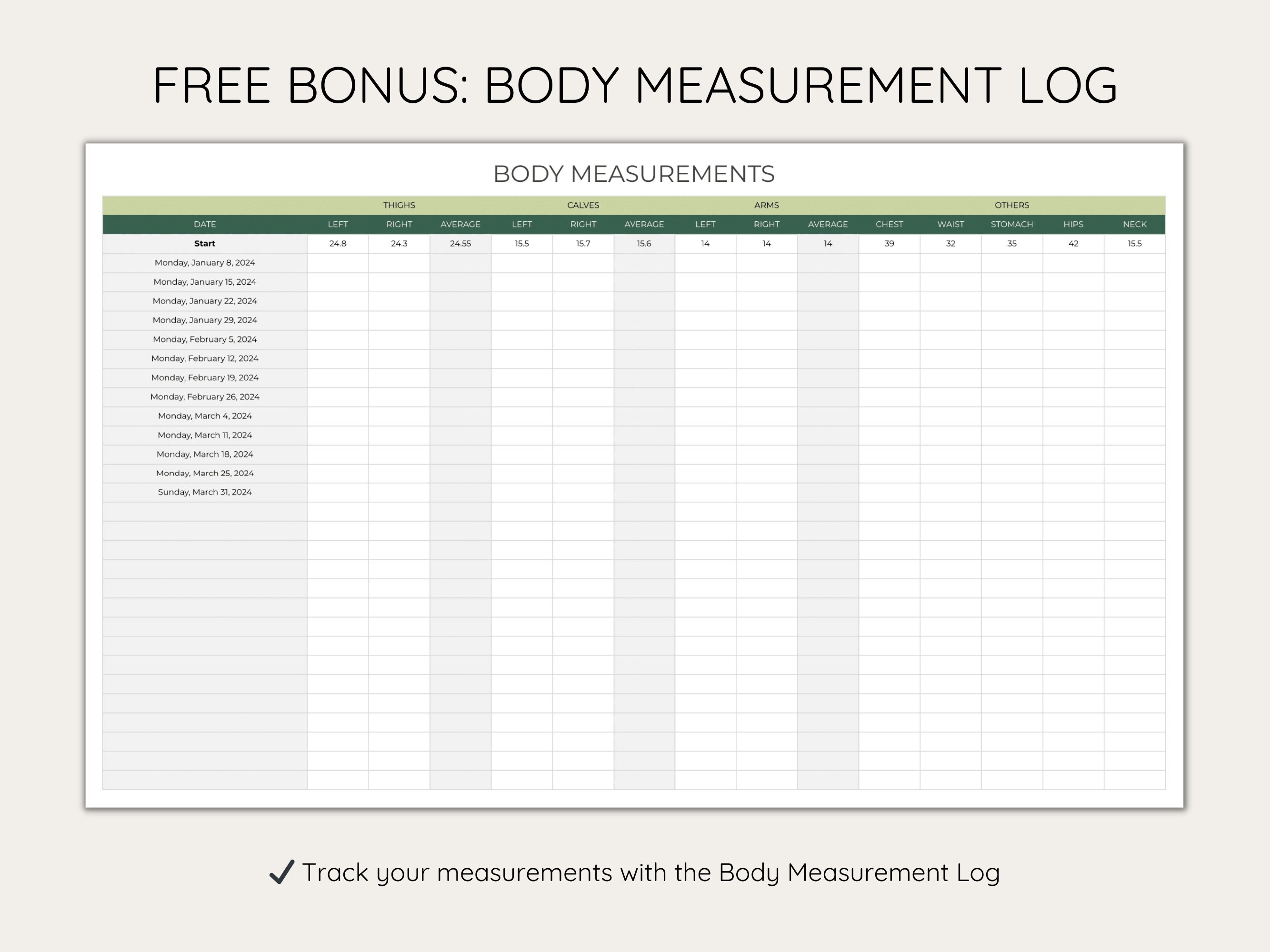 Weight Loss Tracker Spreadsheet for Google Sheets, Weight Loss Planner ...