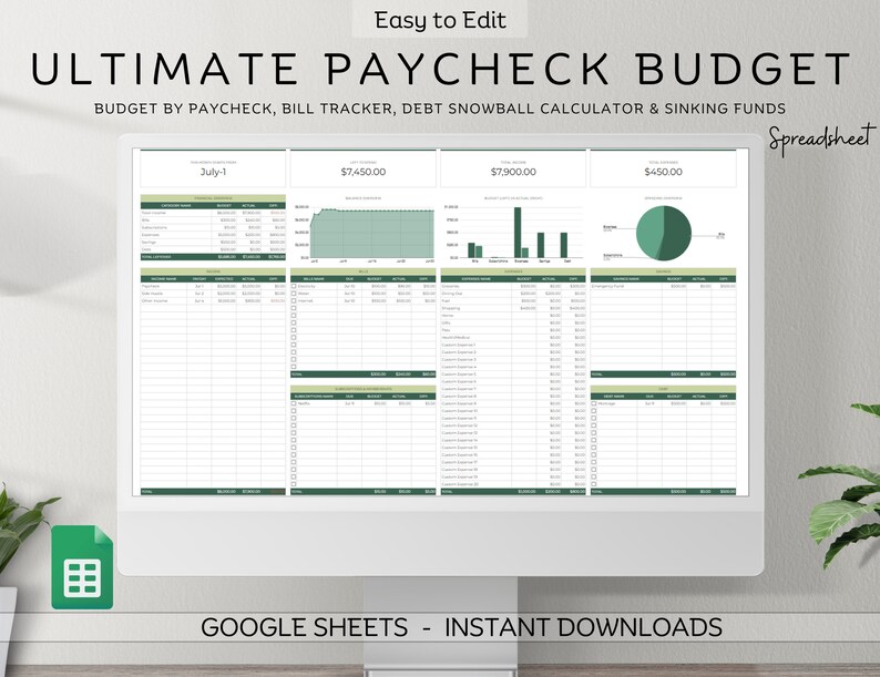 Budget planning excel template - mnbery