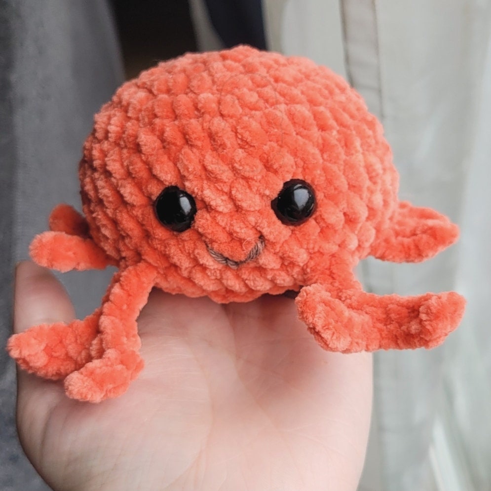 No Sew Crab Crochet Pattern, PDF Crochet Pattern, Quick Easy Crochet ...