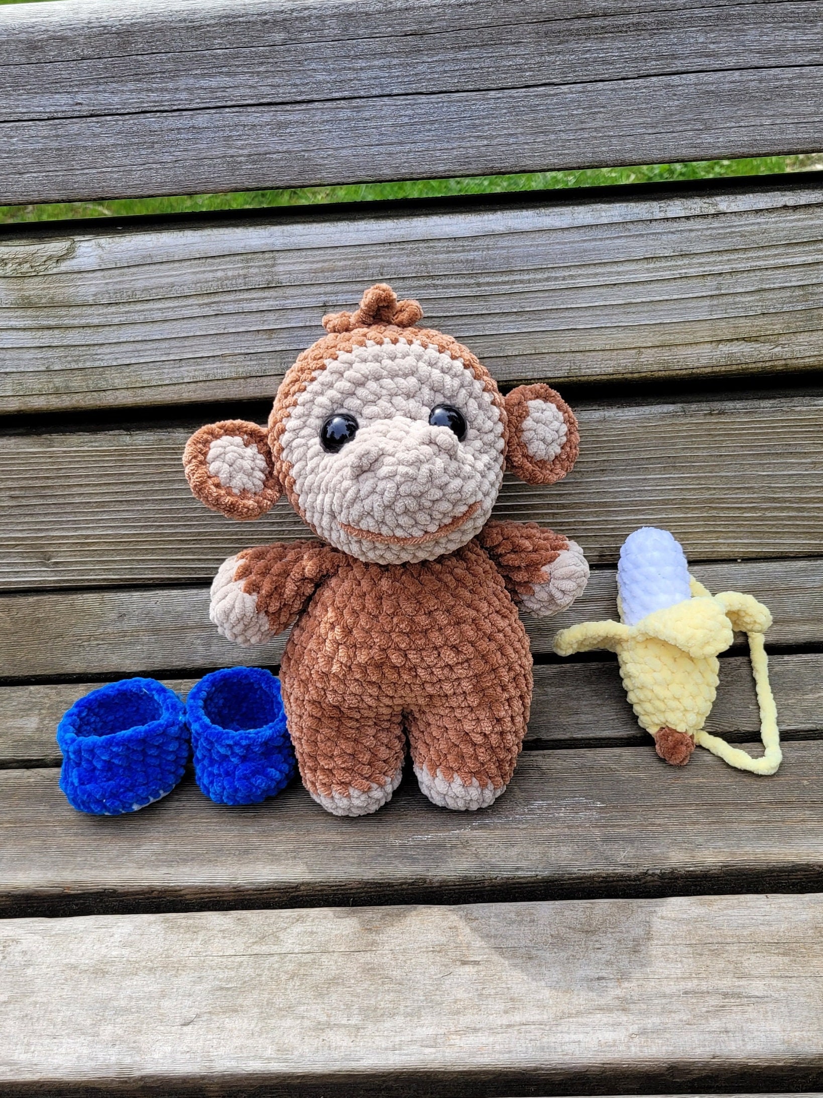 Low Sew Monkey Crochet Pattern, Cheeky Monkey Crochet, Crochet Pattern ...