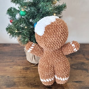 Gingerbread Crochet Pattern PDF | Cheeky Gingerbread Man | PDF Crochet ...