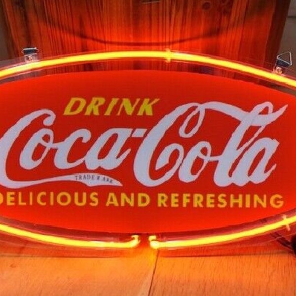 Coca Cola Neon Sign - Etsy