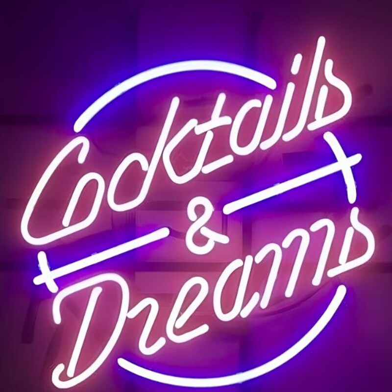 Real Glass Neon Sign - Etsy