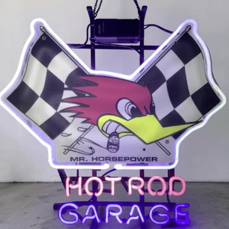 Neon Classic Car Sign - Etsy