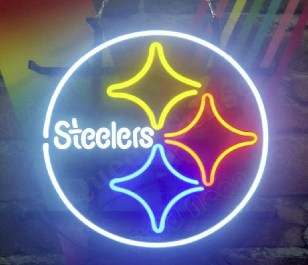 Vintage Steel City Football Neon Sign: Bar & Man Cave Decor - Etsy