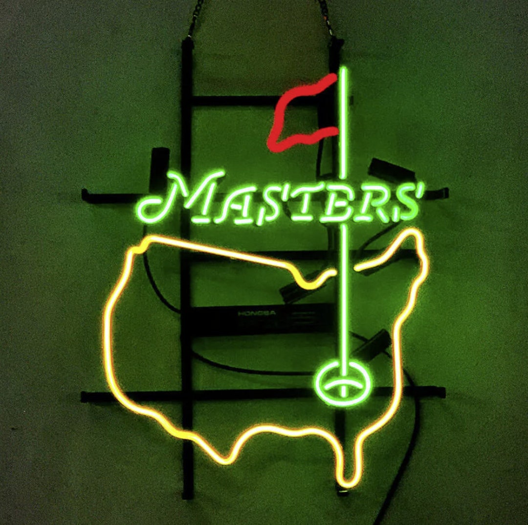 Tournament Golf Neon Light Sign 20"x16" - Ideal Bar Lamp & Man Cave ...