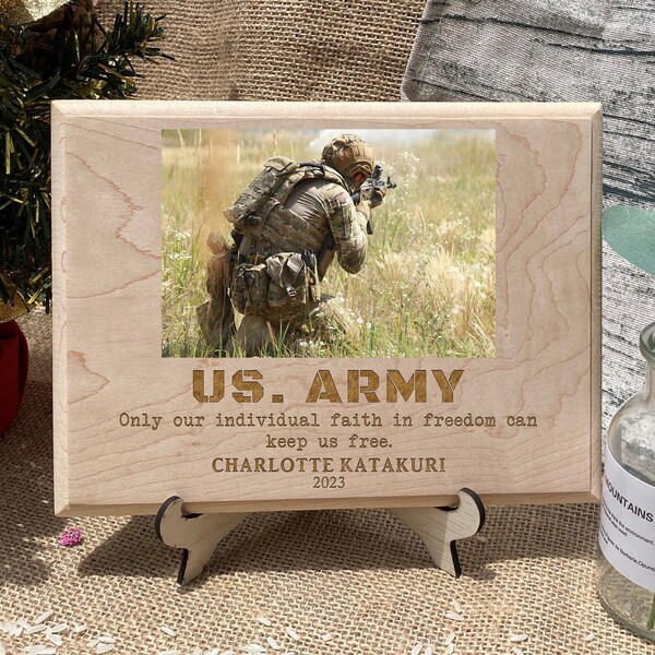 Army Picture Frame - Etsy