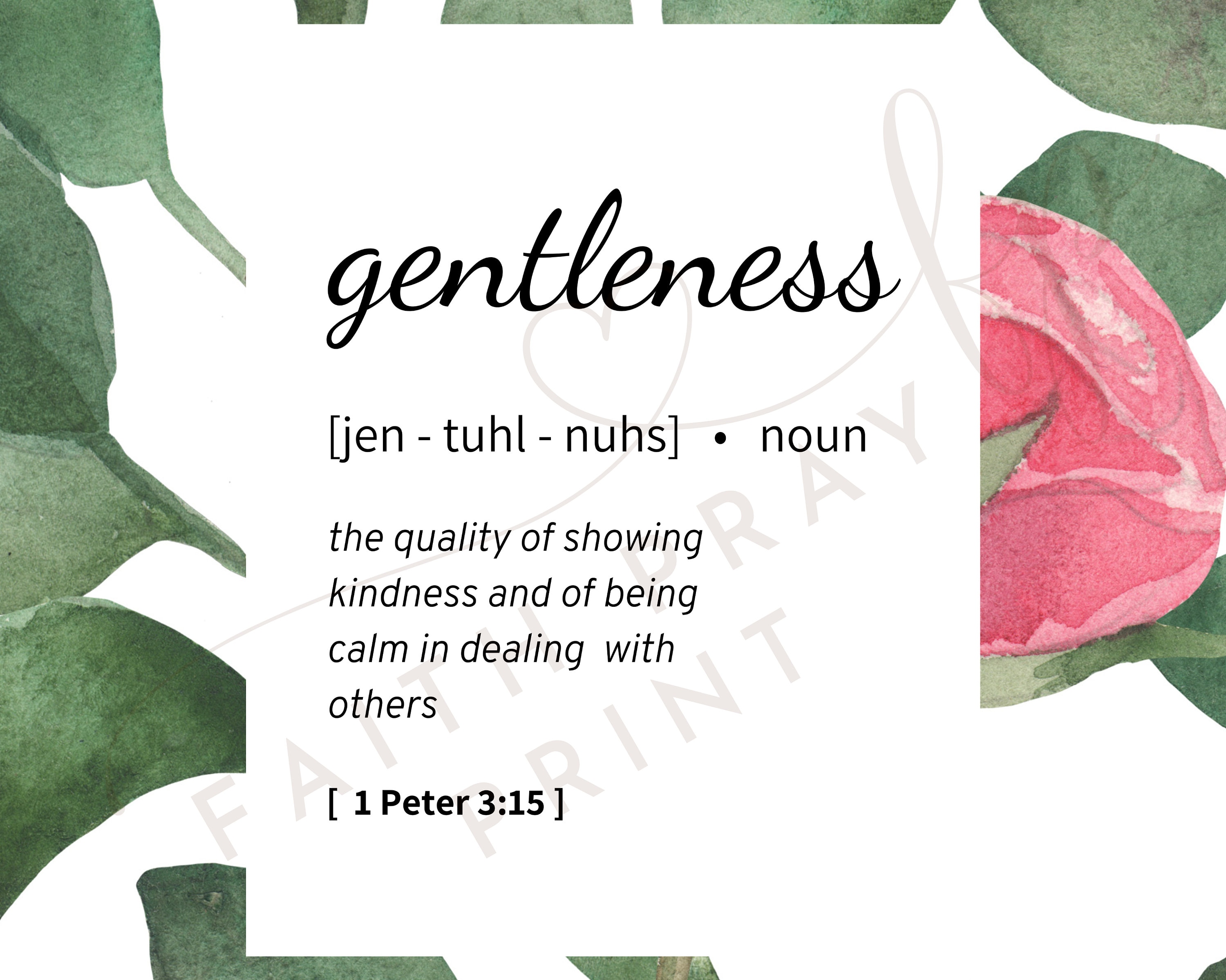 Bible Meaning Of Gentleness