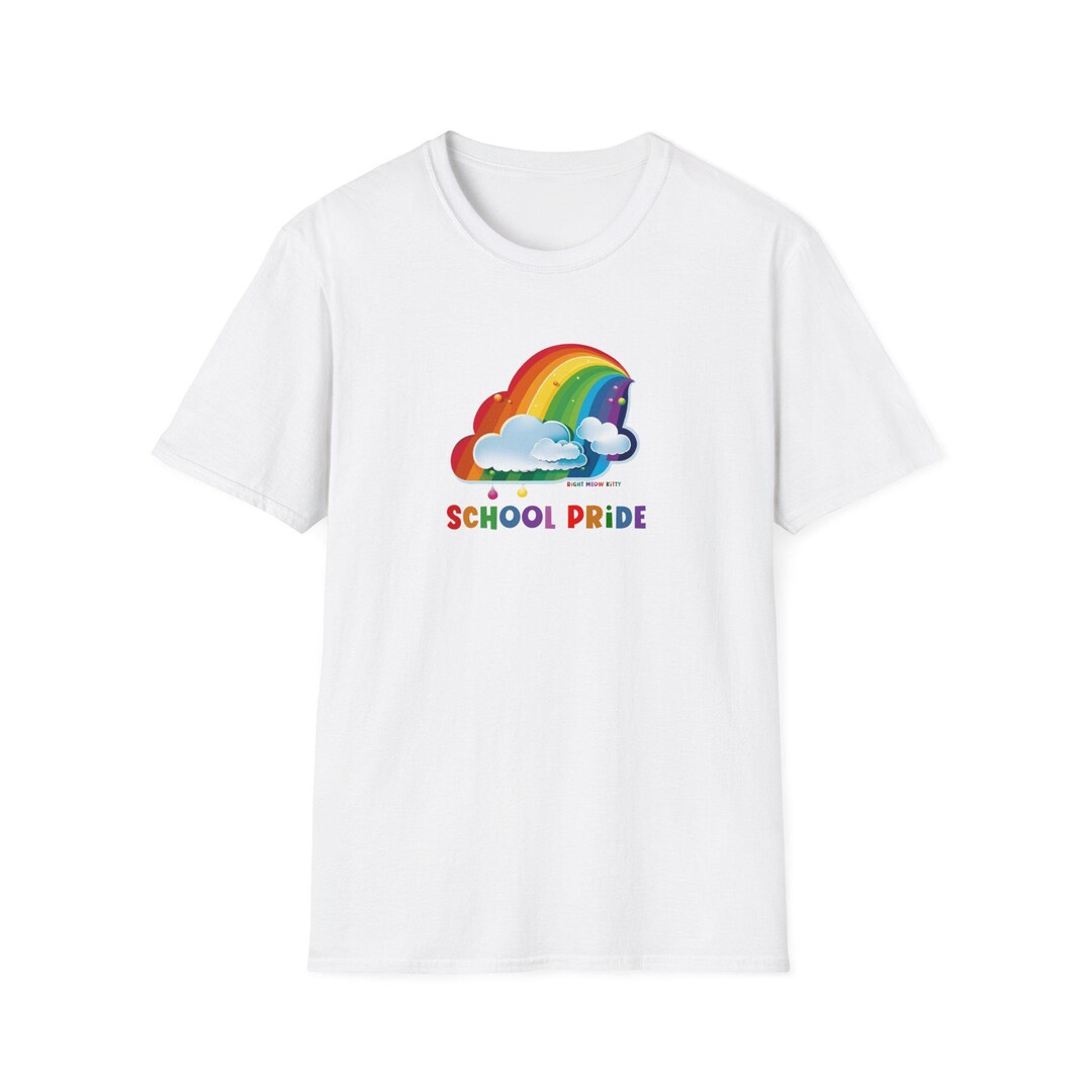 School Pride Rainbow Tshirt Love is Love Tshirt Rainbow Tshirt Pride ...