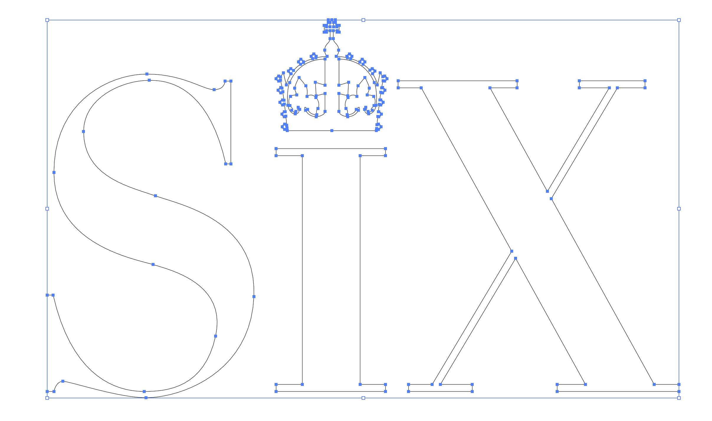 Six the Musical SVG Logo - Etsy