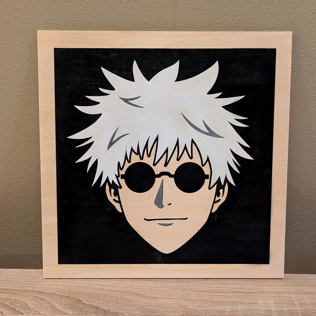 Gojo Satoru Digital Vector File for Laser or Vinyl Cutting Adobe AI ...