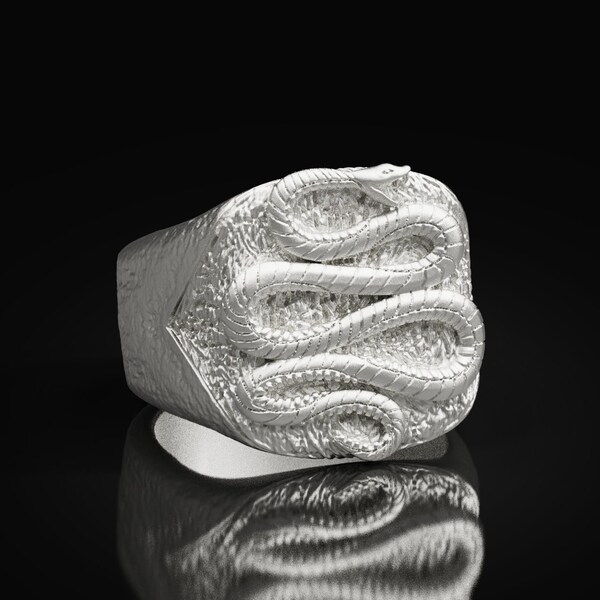 Serpent Ring - Etsy