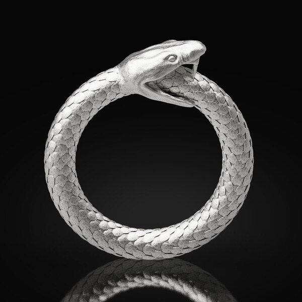 Ouroboros Ring - Etsy
