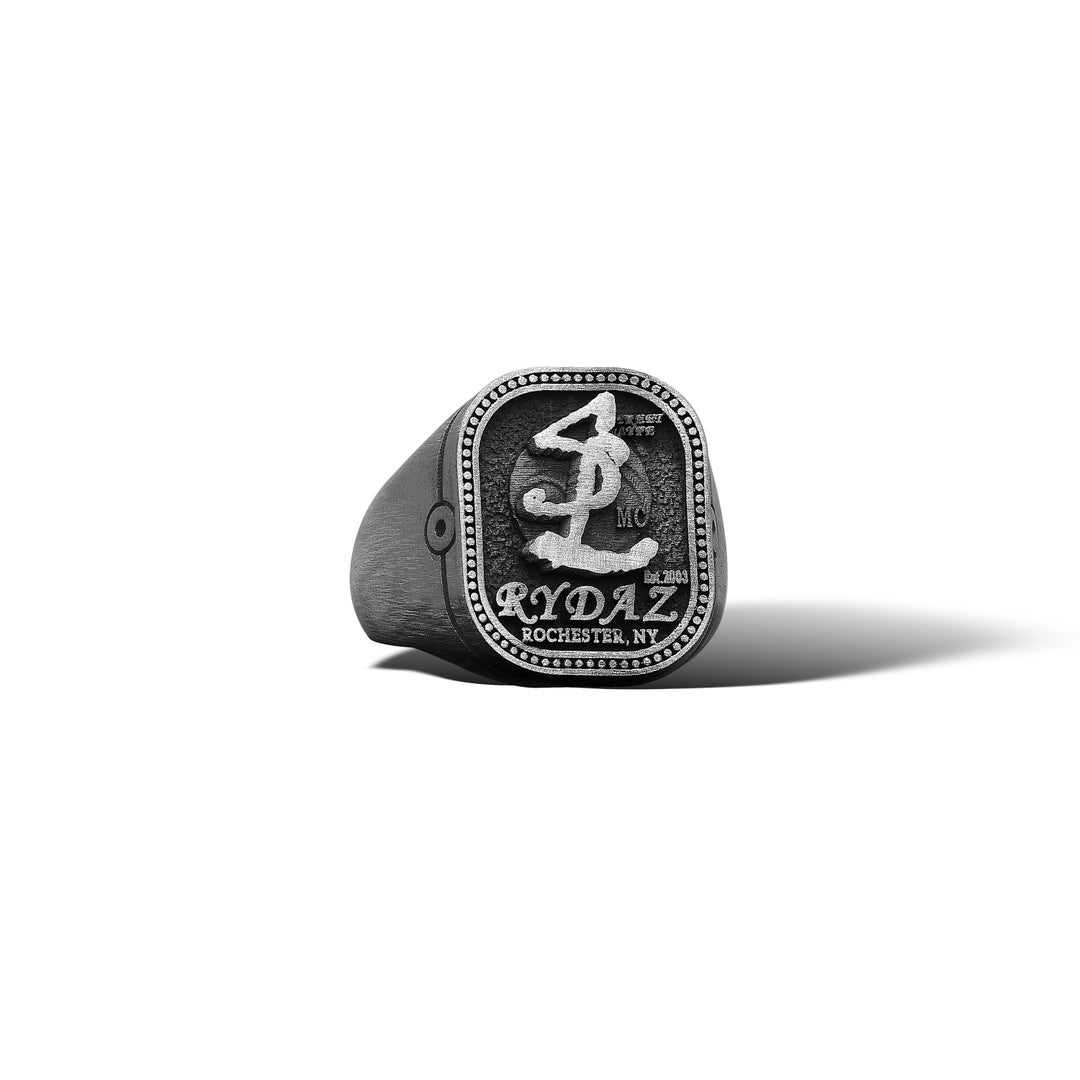 Custom Design Motorcycle Club Ring Personalized MC Motorcycle Club Ring ...