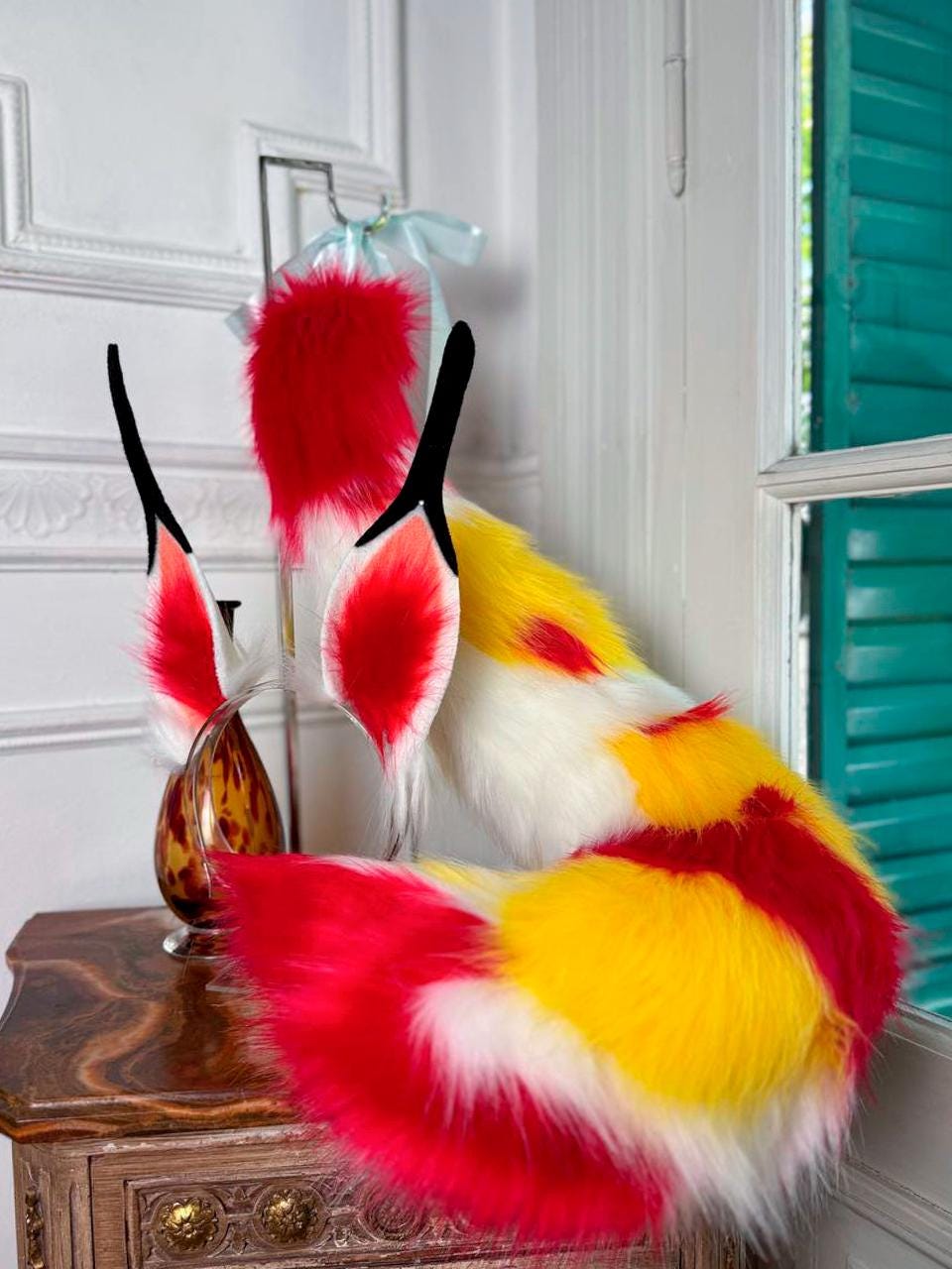 Helluva Boss Fox Queen Bee Ver. 2 Ears and Tail - Etsy