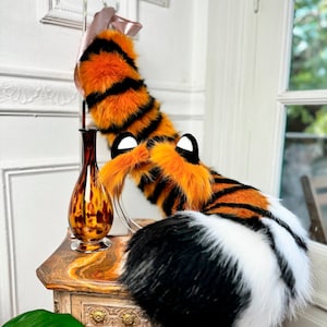 Realistic Faux Fur Tiger Ears and Tail - Etsy