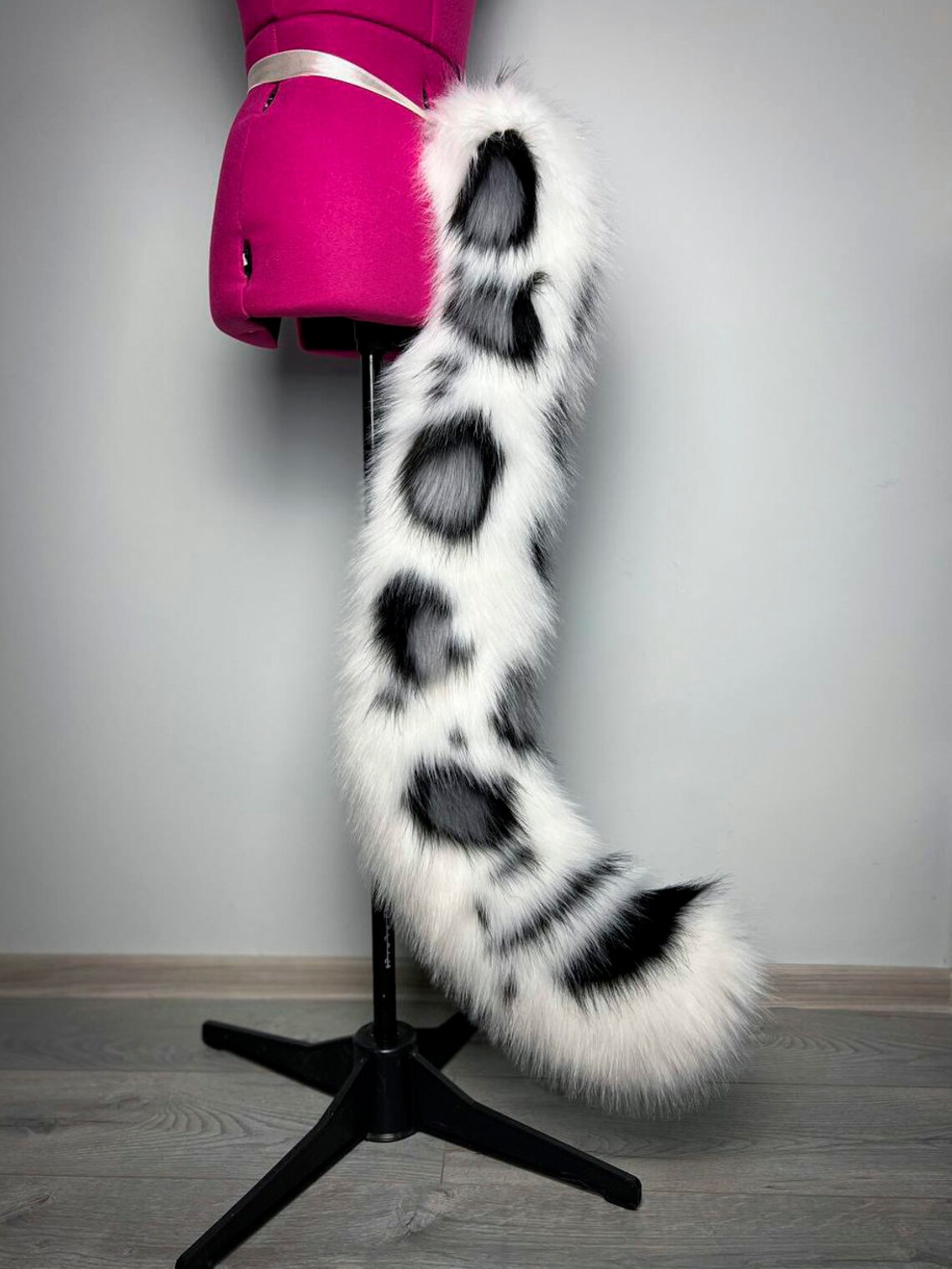 Realistic White Faux Fur Snow Leopard Ears and Tail - Etsy