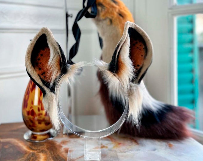 Realistic Hyena Ears and Tail - Etsy
