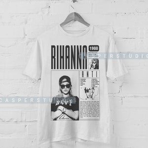 Badgirl Riri T-shirt Vintage 90's Rihanna Rapper Shirt ,album Tee ...