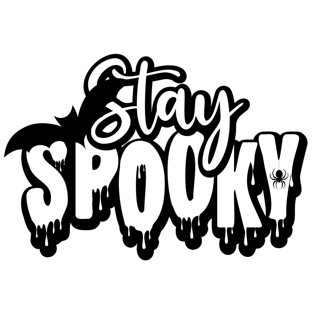 Stay Spooky Halloween Decal | Ghost Stickers, DIY Projects (SVG, PNG ...