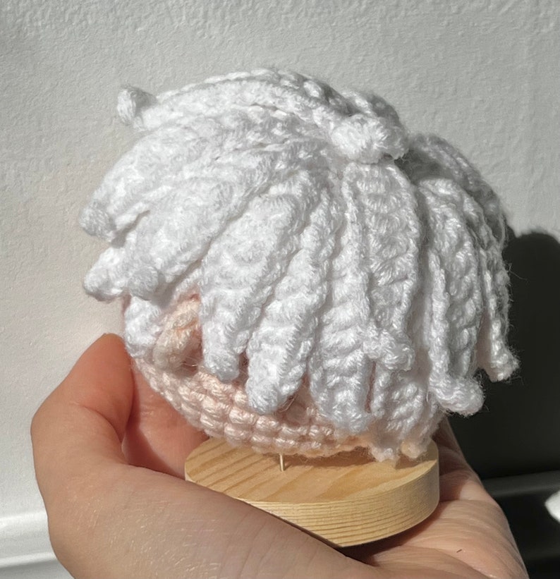 Gojo Satoru Crochet Mochi Doll Pattern Jujutsu Kaisen Crochet Anime ...