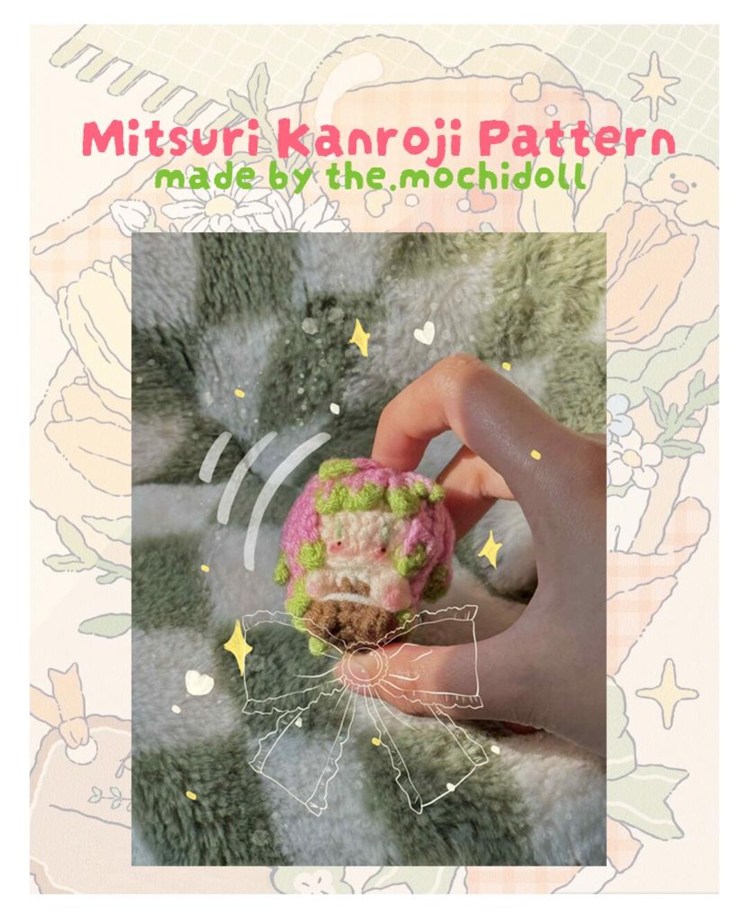 Mitsuri Kanroji Crochet Doll Pattern | Demon Slayer Amigurumi PDF ...