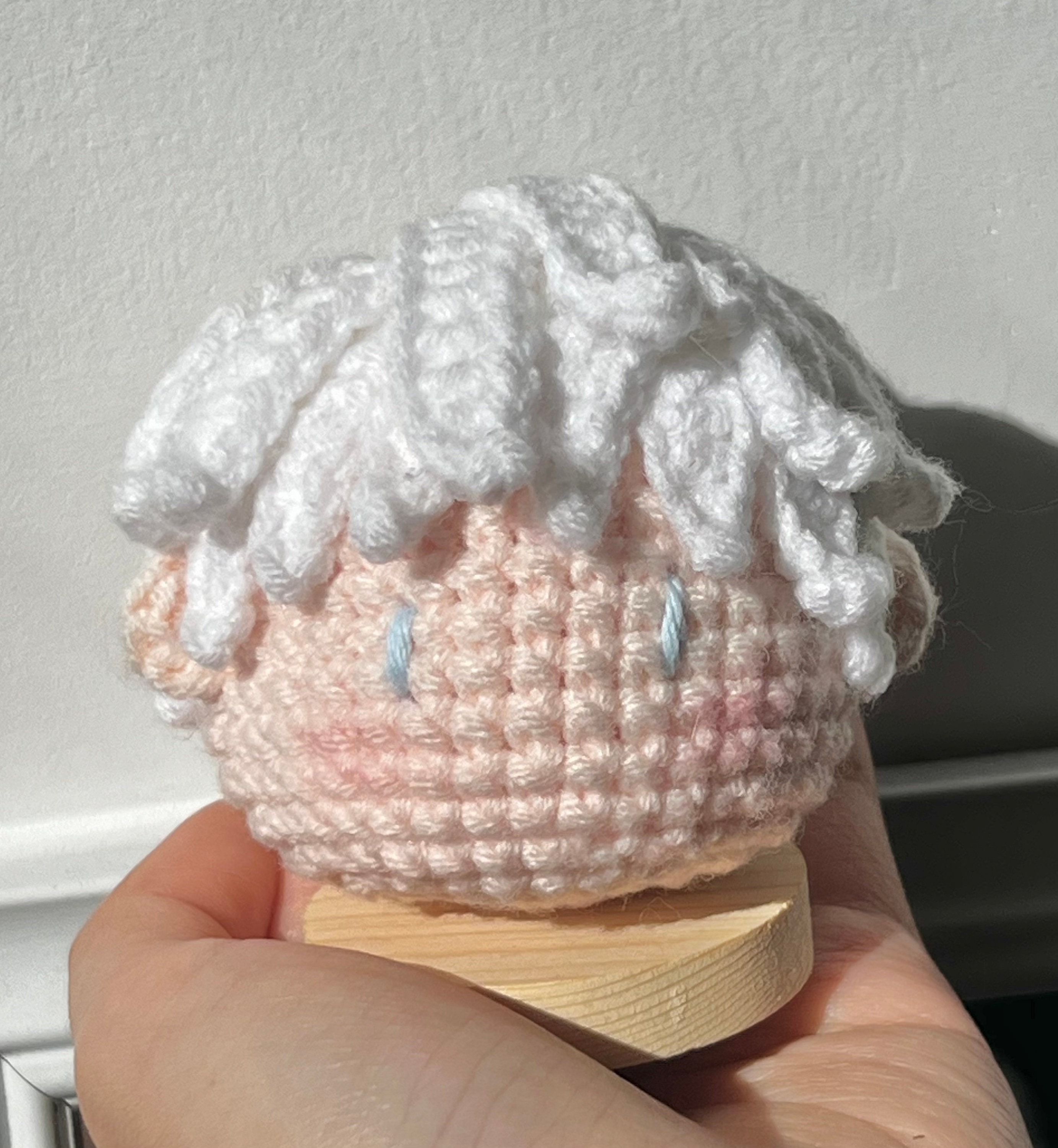 Gojo Satoru Crochet Mochi Doll Pattern Jujutsu Kaisen Crochet Anime ...