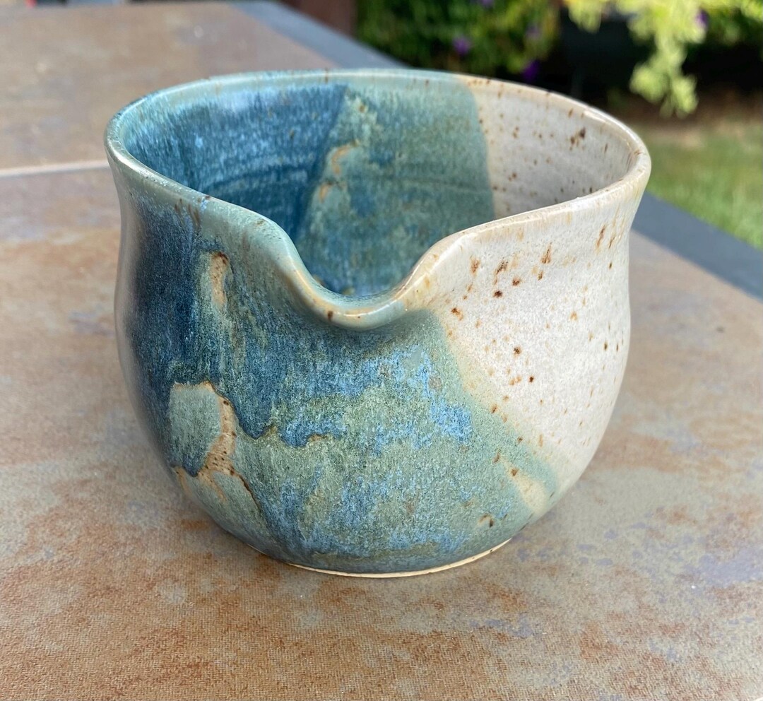 Ceramic Creamer, Small Milk Jug, Pottery Cream Server, Handmade Unique ...
