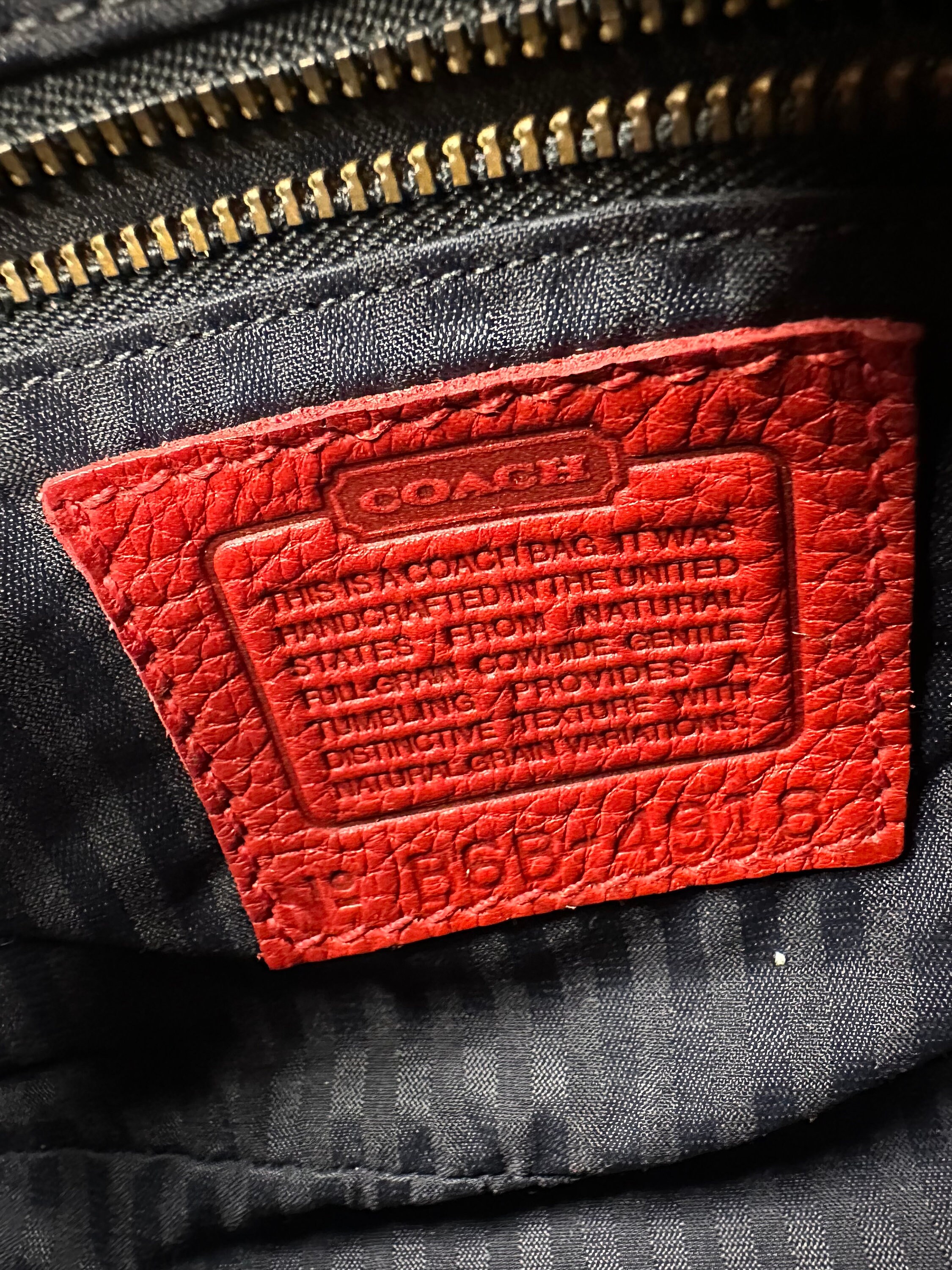 Vintage Coach Small Zip Natural Grain 4918 - Etsy