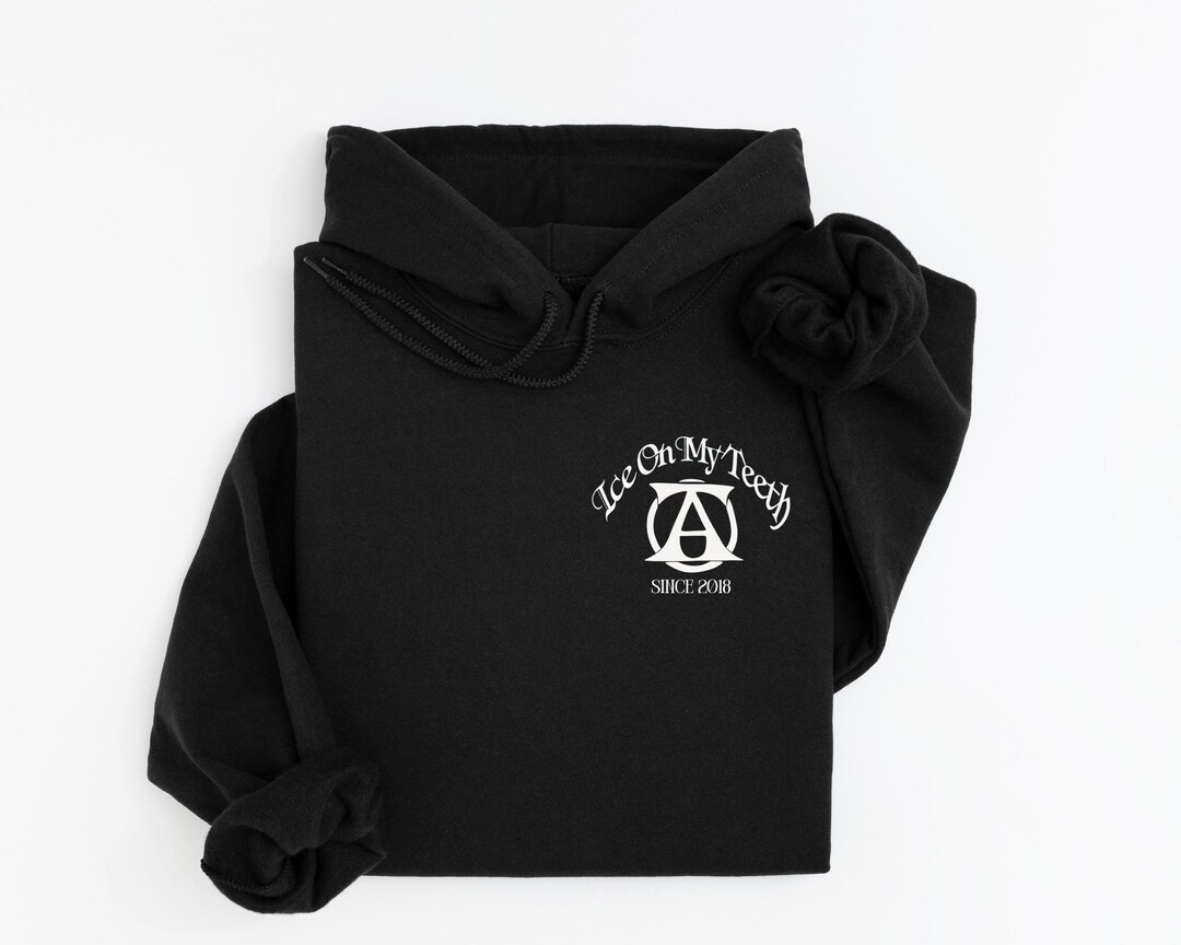 ATEEZ Ice on My Teeth Embroidered Hoodie, Ice on My Teeth, Atiny Merch ...