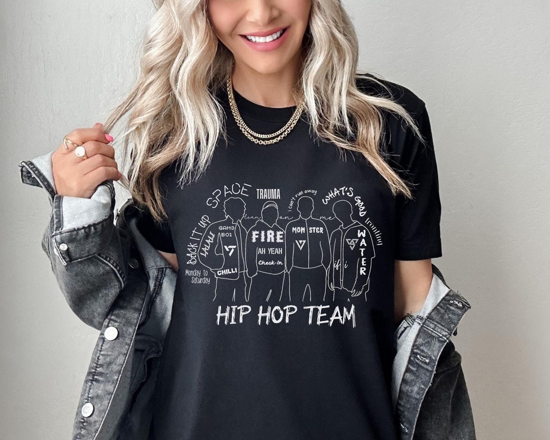 SVT Hip Hop Unit Song Shirt, HHU Tee, Seventeen T-shirt, SVT Song ...